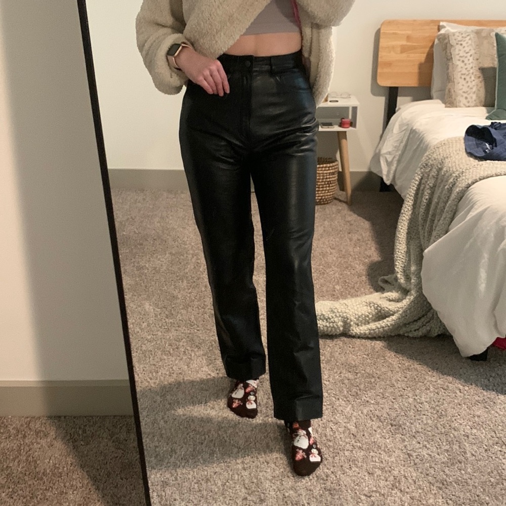 Scully Authentic Leather Pants - Gem